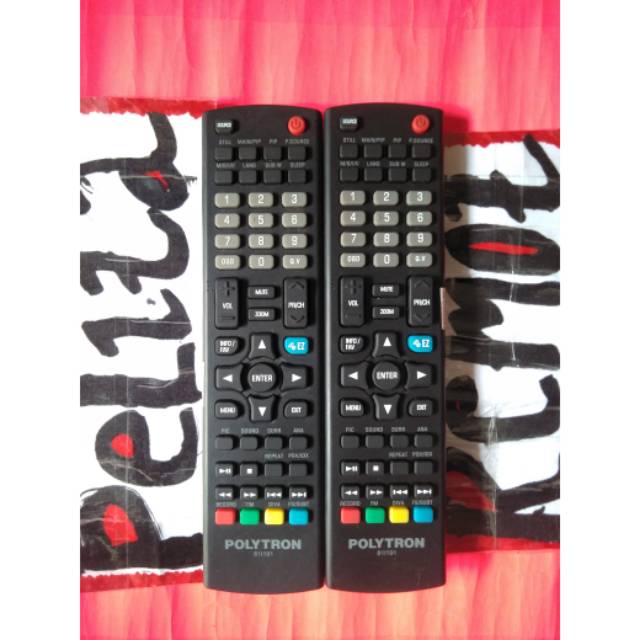 Jual Remot tv lcd Led polytron smart original terlengkap | Shopee Indonesia