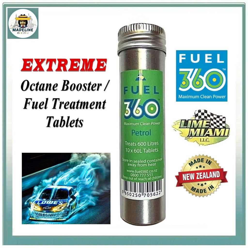 Jual Fuel 360 Extreme Octane Booster / Fuel Treatment Tablets | Shopee ...