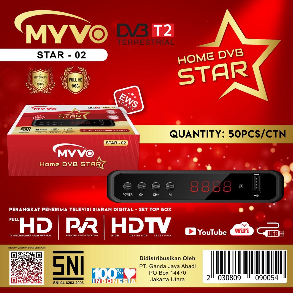 Jual STB SET TOP BOX TV DIGITAL DVB HD / BOX TV berkualitas android tv ...