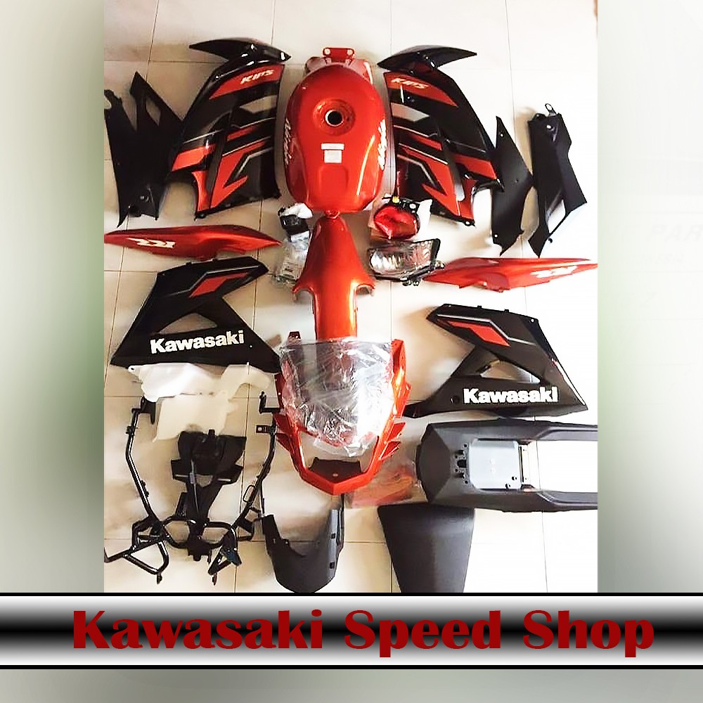 Jual Fairing Set Ninja Rr New 2015 Depan Belakang Upgrade Full Body ...