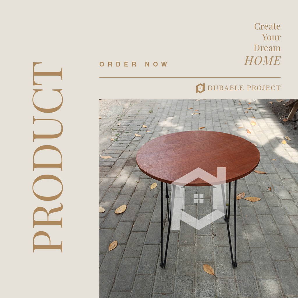 Jual Meja Cafe/Meja Industrial/Meja Rustic/Meja Malang/Meja Kopi ...