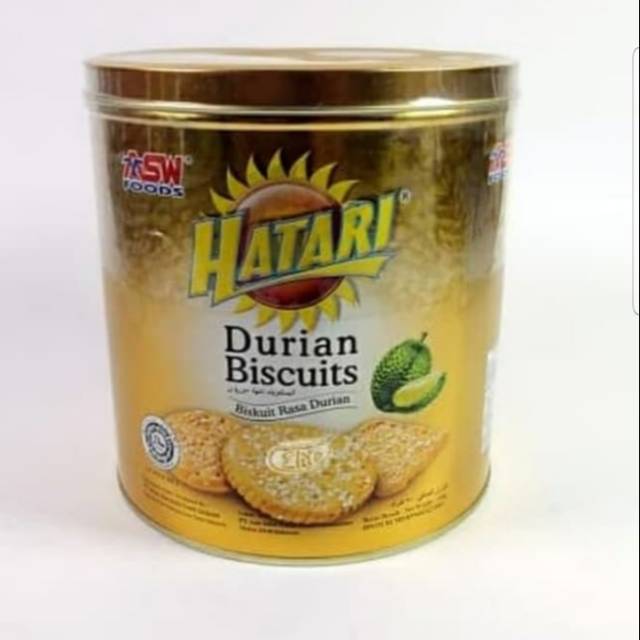 Jual BISKUIT KALENG HATARI DURIAN 325 GR | Shopee Indonesia