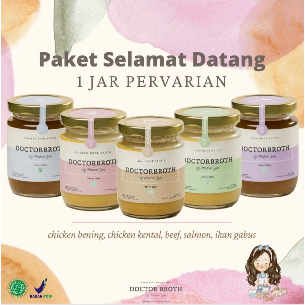 Jual DOCTOR BROTH - Kaldu Chicken Bone, Beef Bone Broth, Salmon Bone ...