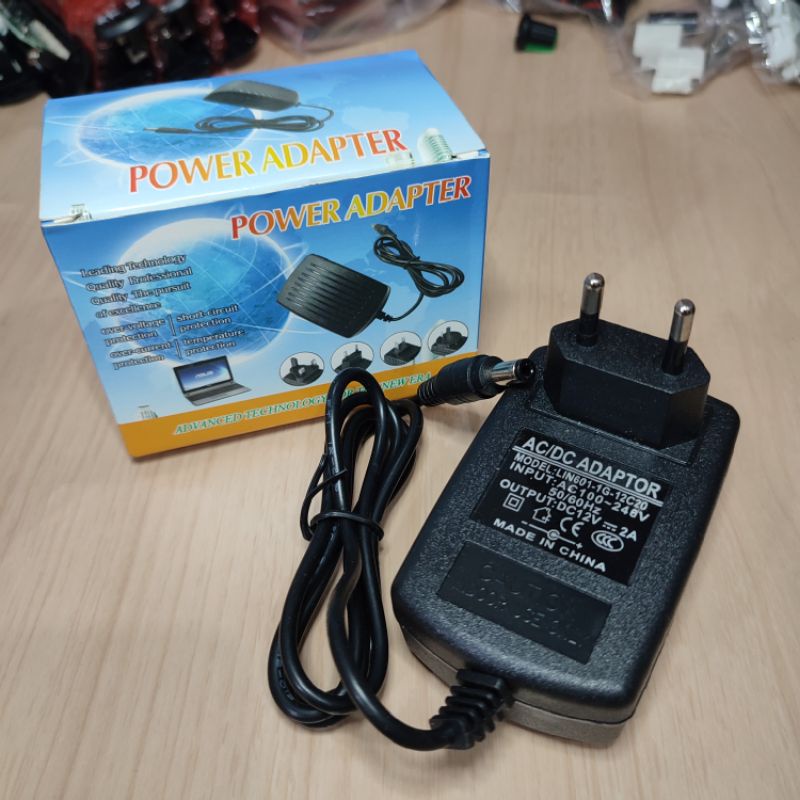 Jual adaptor 12v 2a power suply dc 12 volt 2 ampere | Shopee Indonesia