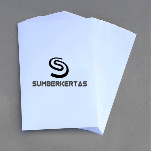 Jual STIKER VINYL PUTIH / VINYL TAHAN AIR , UKURAN A4 ISI 10 LEMBAR ...