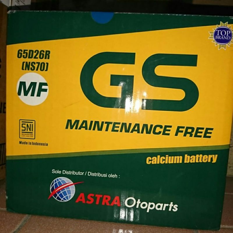 Jual AKI KERING MOBIL KIJANG KAPSUL, PANTHER, ENGKEL GS ASTRA MF NS70 ...