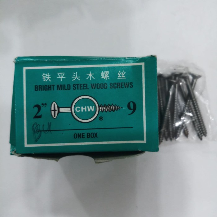 Jual SKRUP KAYU "CHW" - 2 INCH *9 SKRUP KAYU | Shopee Indonesia