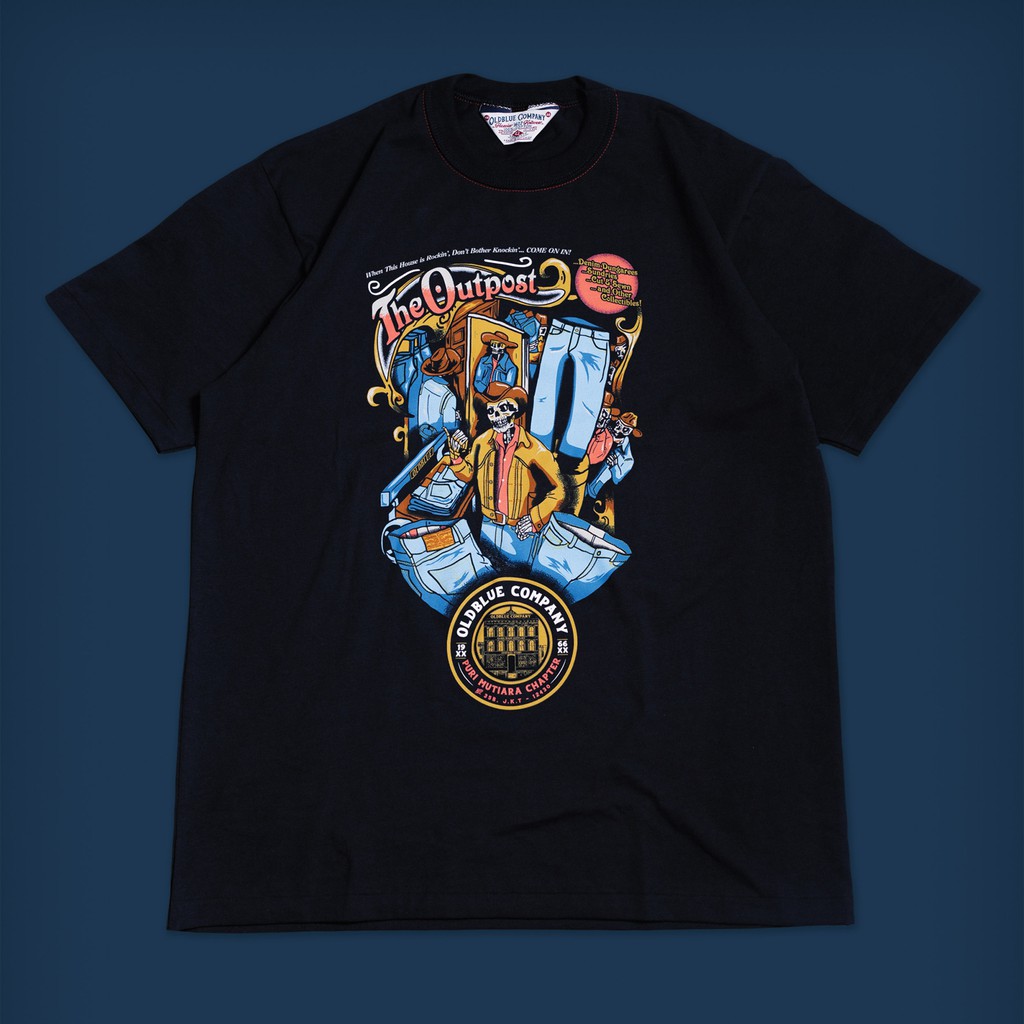Jual Oldblue Co. Heavy Tee - The Outpost | Shopee Indonesia