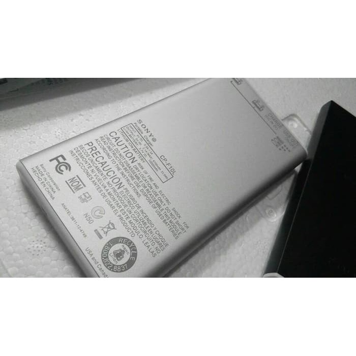 Jual Power Bank Sony 10000 Mah (Real Capacity) | Shopee Indonesia