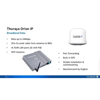 Jual Thuraya Orion IP Terminal Modem Internet Satelit Untuk Di Kapal ...