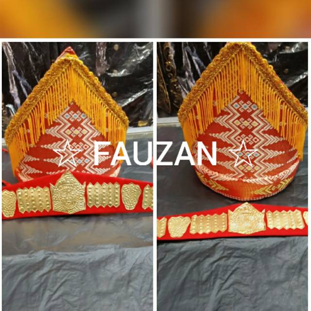 Jual Sortali adat batak anak // Topi adat batak // Mahkota adat batak ...
