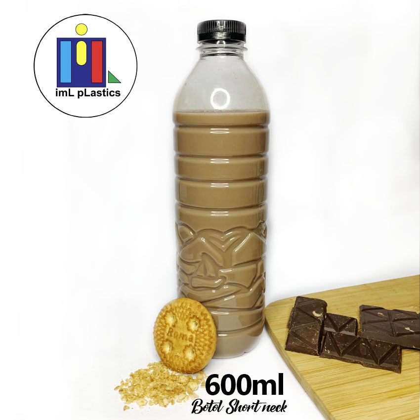 Jual BOTOL PLASTIK 600 ml / Botol AQUA / Botol Sinom + Tutup SN - 1 pcs ...