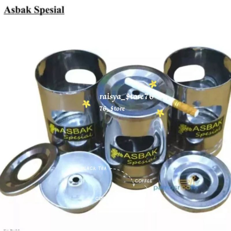 Jual Asbak minimalis modern bentuk tong sampah mini tempat sampah ...