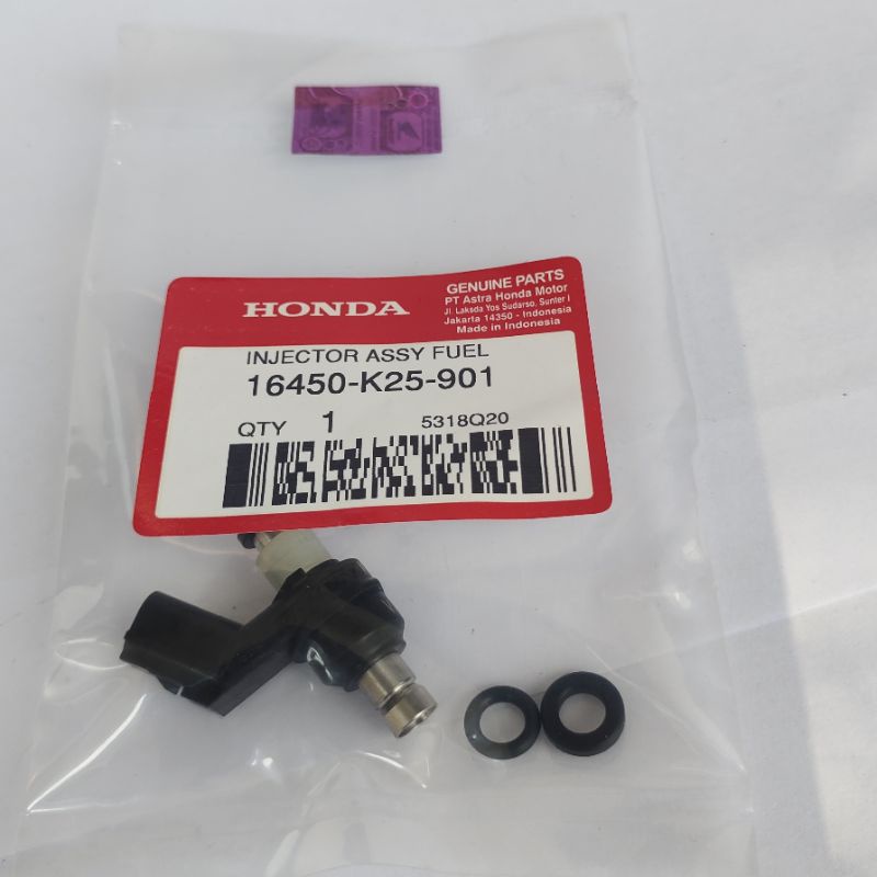 Jual 16450-K25-901 Injector Assy Fuel injektor fuel pump Beat Fi ESP ...