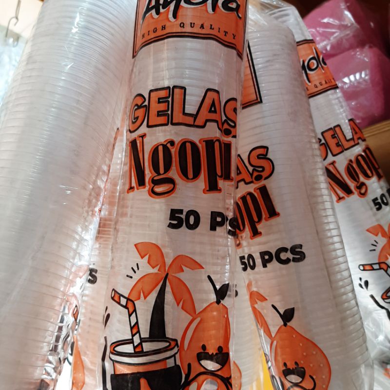 Jual Gelas Cup kopi 220ml murah meriah merk ayola / Smile | Shopee ...