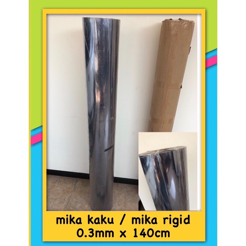 Jual Mika Rigid 0,30 mm x 140 cm / Mika Kaku / Seserahan Meteran Souvenir Hantaran Plastik Tebal ...