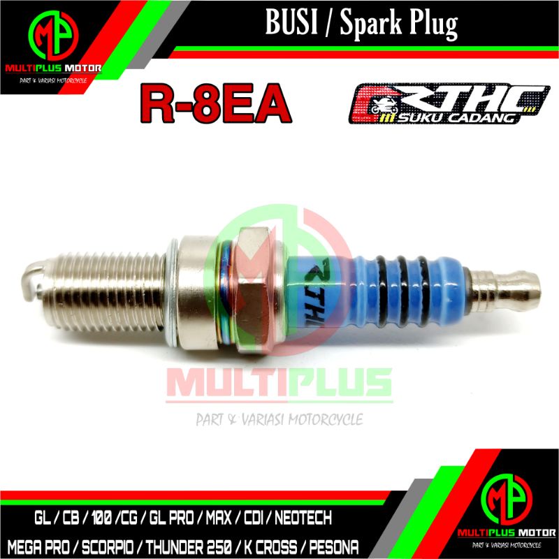 Jual Busi Spark plug RTHC R8EA,GL PRO,GL MAX,MEGAPRO,MEGA PRO,SCORPIO Z ...