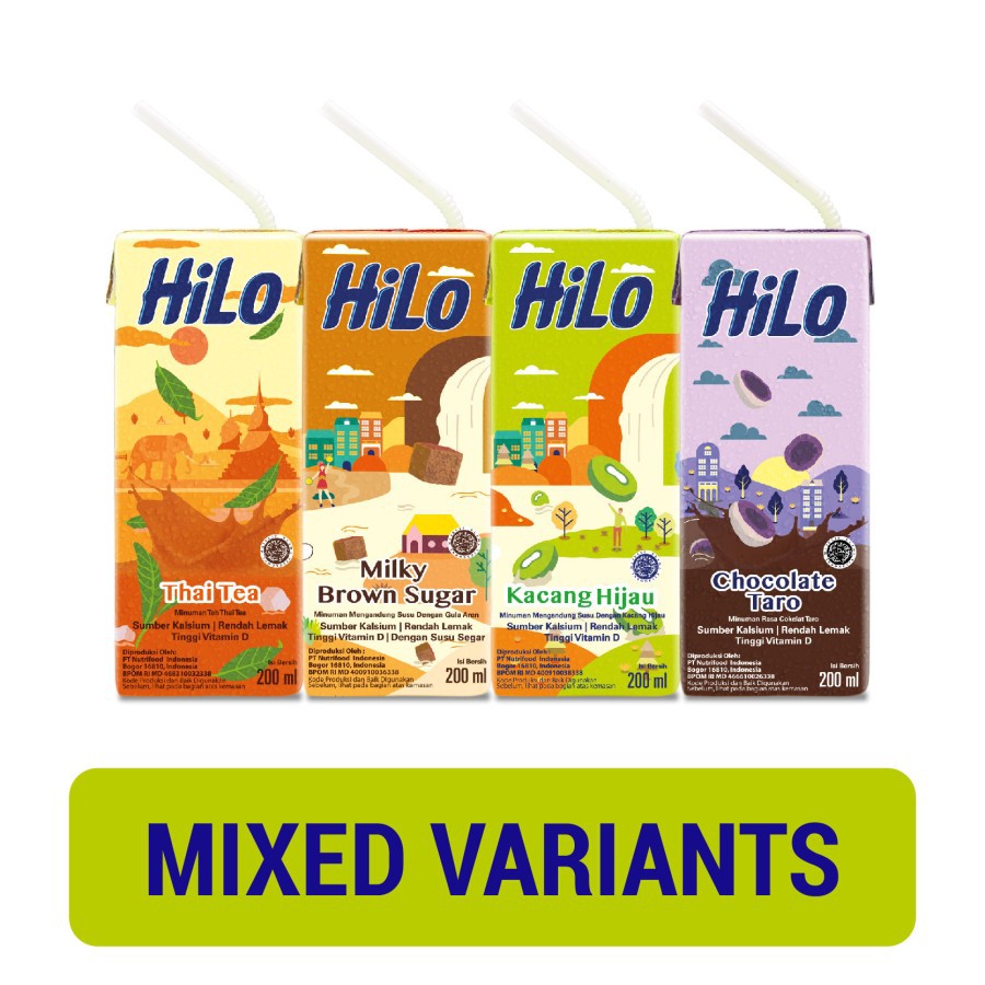Jual Hilo Teen All Varian Susu Pertumbuhan RTD 200 ml | Shopee Indonesia