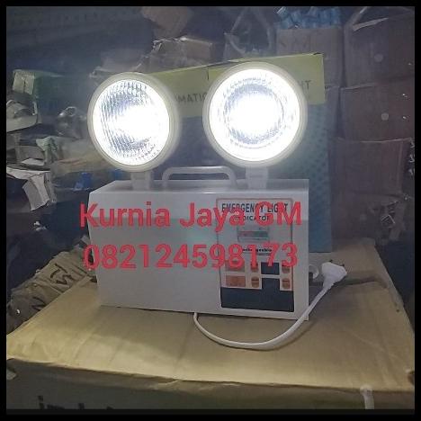 Jual Lampu Emergency Led Mata Kucing / Emergency Twin Lamp Super Led ...