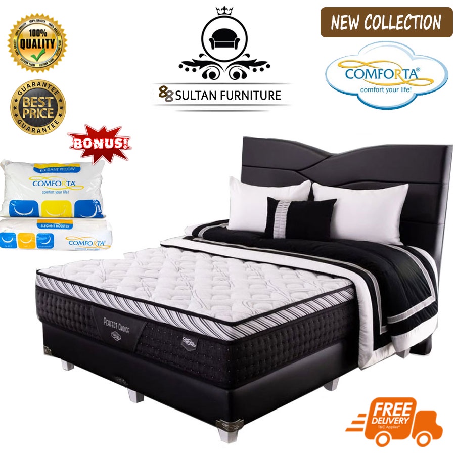 Jual COMFORTA Kasur Springbed ( Perfect Choice ) Full Set | Shopee ...