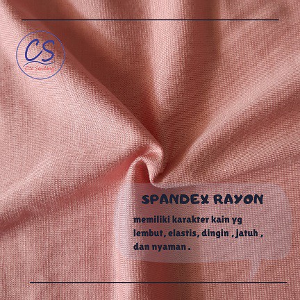 Jual 1 KG KAIN SPANDEX RAYON SUPER | Shopee Indonesia