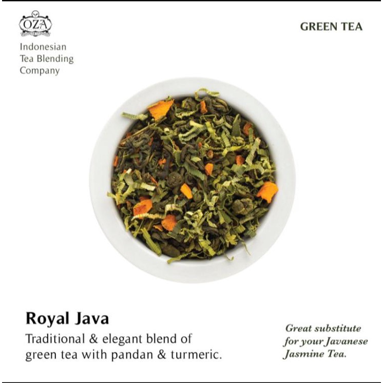 Jual OZA Tea - Royal Java | Artisan Tea - Green Tea | Specialty Grade ...