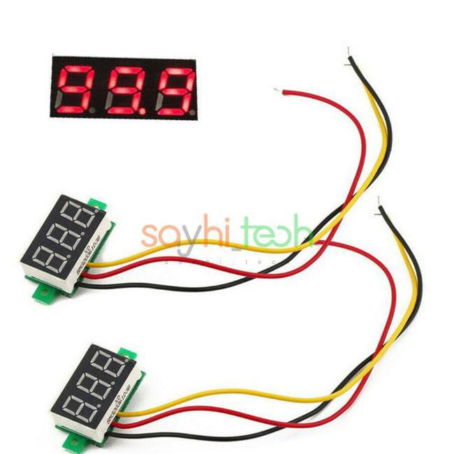 Jual Voltmeter Digit 3 Wire Artec01 Berkualitas | Shopee Indonesia