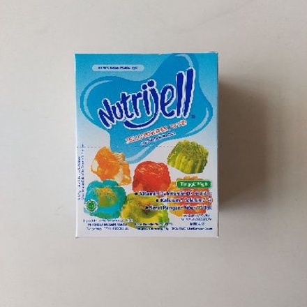 Jual Nutrijell Jelly Powder Plain 12 sachet x 15gr | Shopee Indonesia