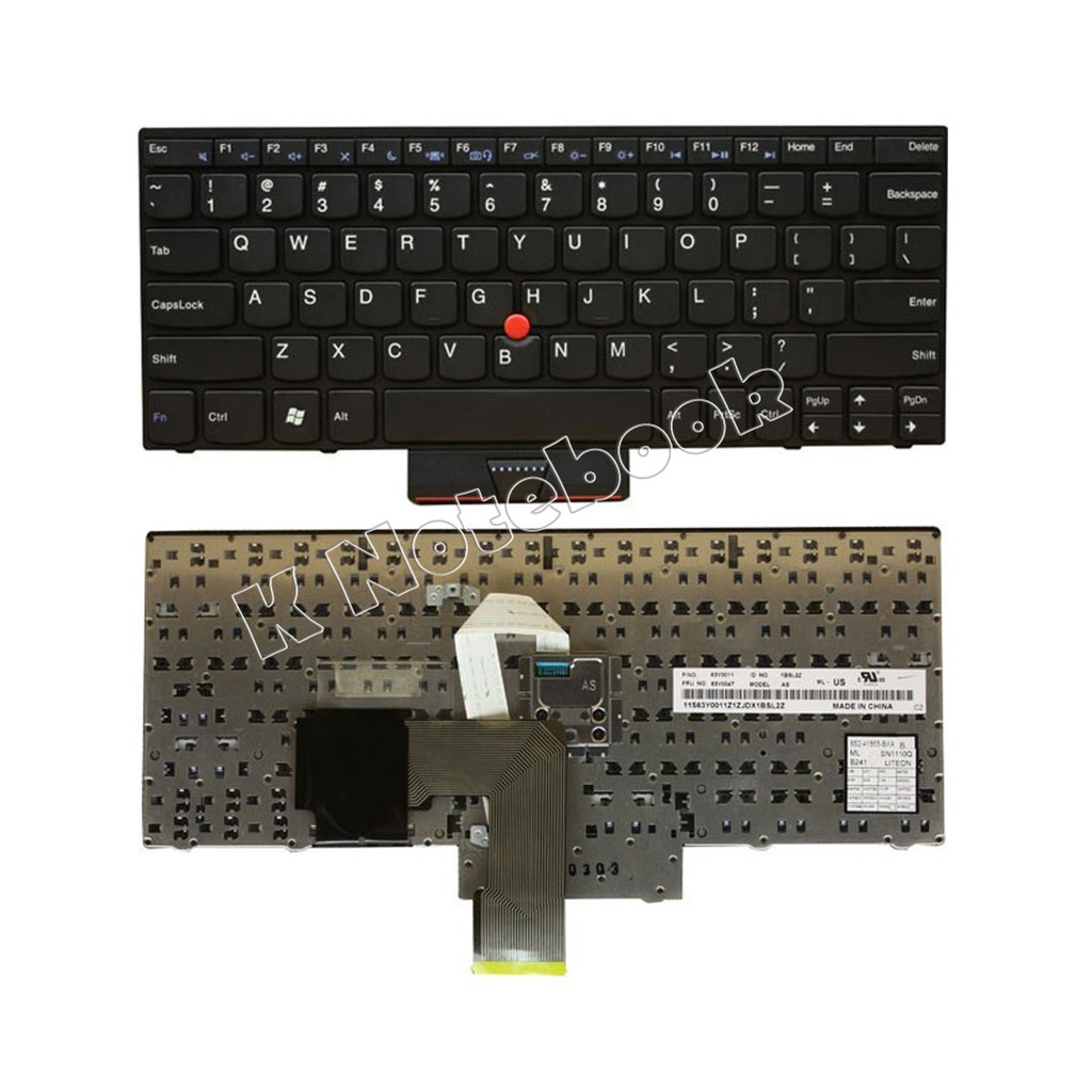 Jual Keyboard Lenovo ThinkPad Edge S220 X121E X125 X130E X131 X131E ...