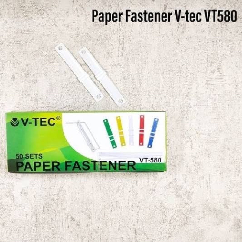 Jual paper fastener merk v-tec vt-580 / ACCO PUTIH | Shopee Indonesia