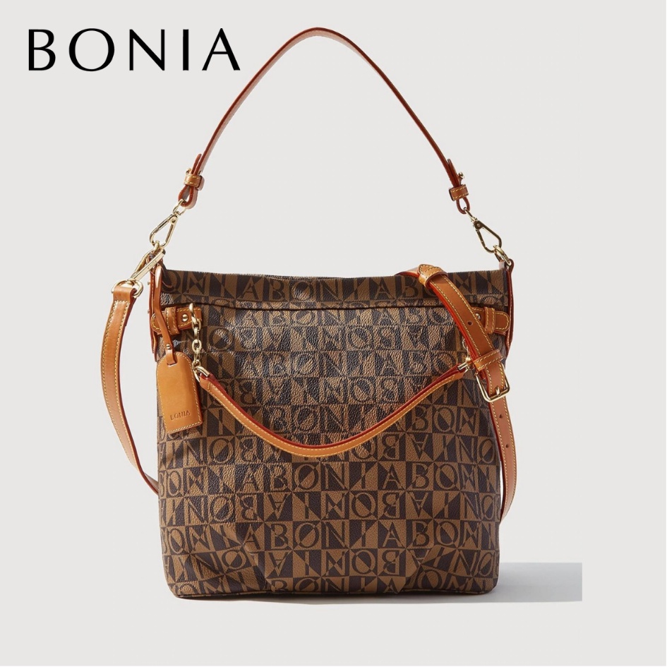 Jual BONIA - Monogram Hobo L | Shopee Indonesia