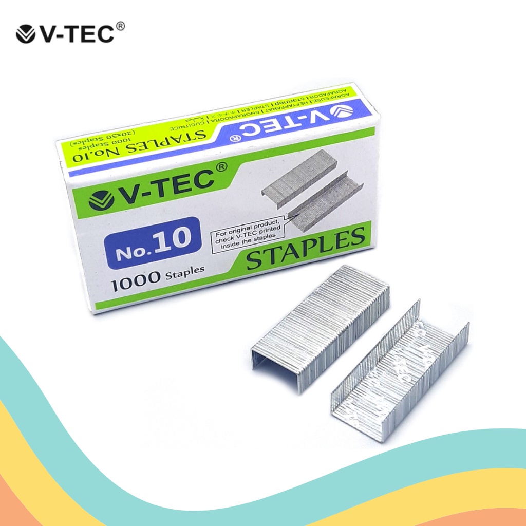 Jual STAPLES V-TEC NO.10 (20 PCS) | Shopee Indonesia