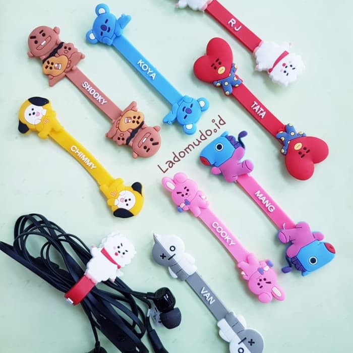 Jual BT21 BTS JEPITAN / PENJEPIT KABEL | Shopee Indonesia