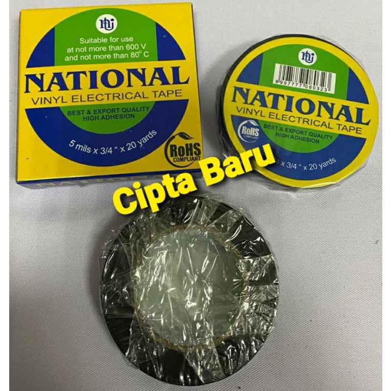 Jual Isolasi Nasional/ Isolasi Listrik/ National Tape/Vinyl Electrical ...