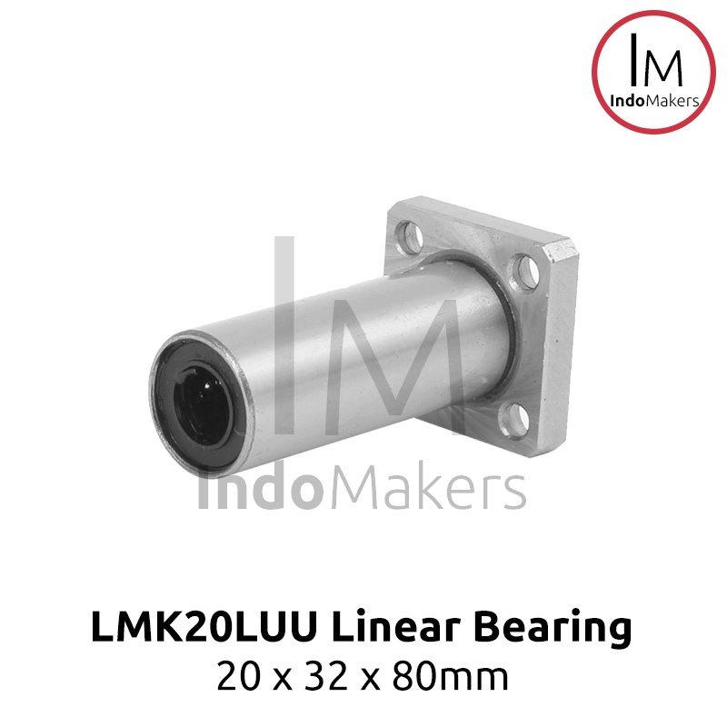 Jual LMK20LUU / LMK 20 LUU Linear Motion Square Flange Bearing | Shopee Indonesia