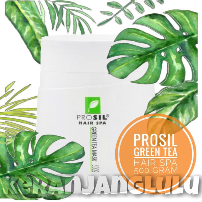 Jual Prosil Hair Spa Green Tea 500gram | Shopee Indonesia