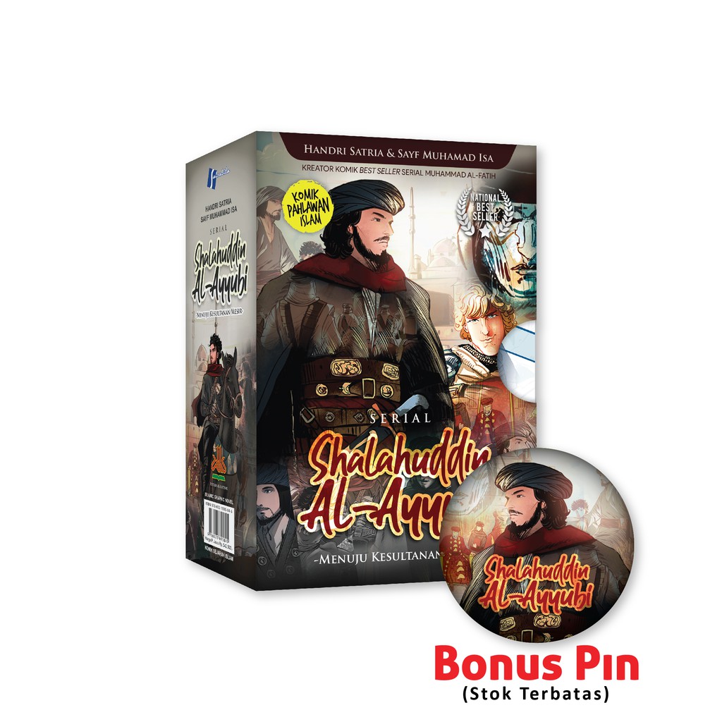 Jual Paket Komik Shalauddin Al Ayyubi 1 - 6 + box | Shopee Indonesia