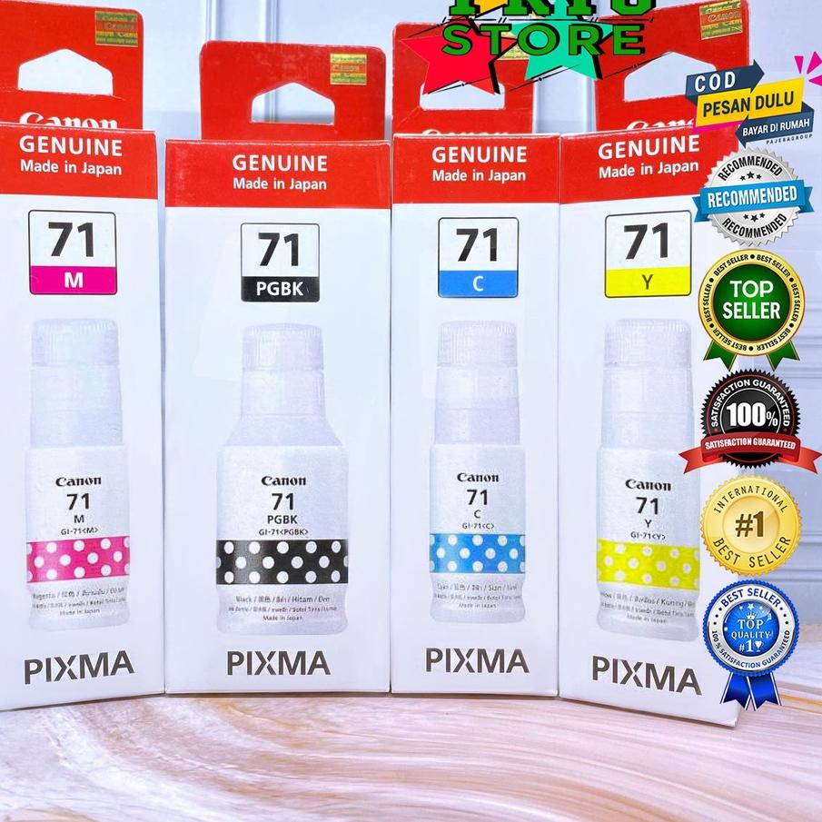 Jual Tinta Canon Gi 71 For Printer G1020 G2020 G2021 G2060 G3020 ...