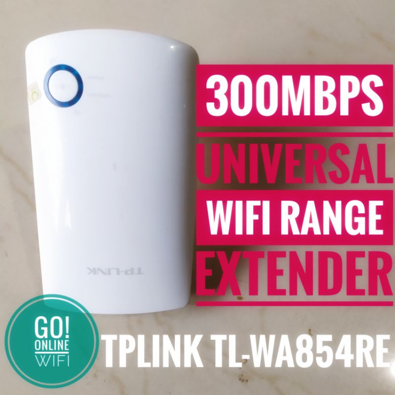 Jual Wifi Repeater TPLINK TL-WA854RE 300Mbps Universal Wifi Range ...