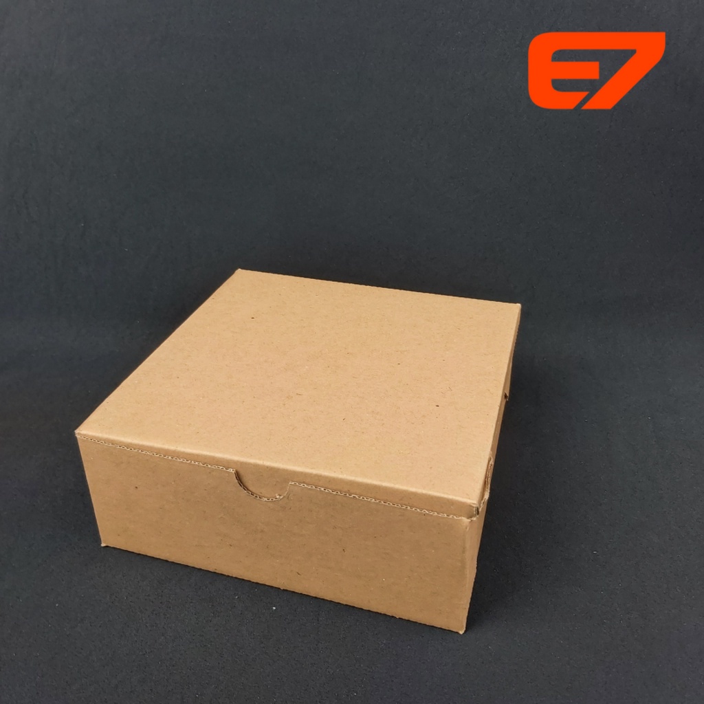 Jual Corrugated Food Box Serbaguna - Lunch Box - Kotak Karton (10pcs ...