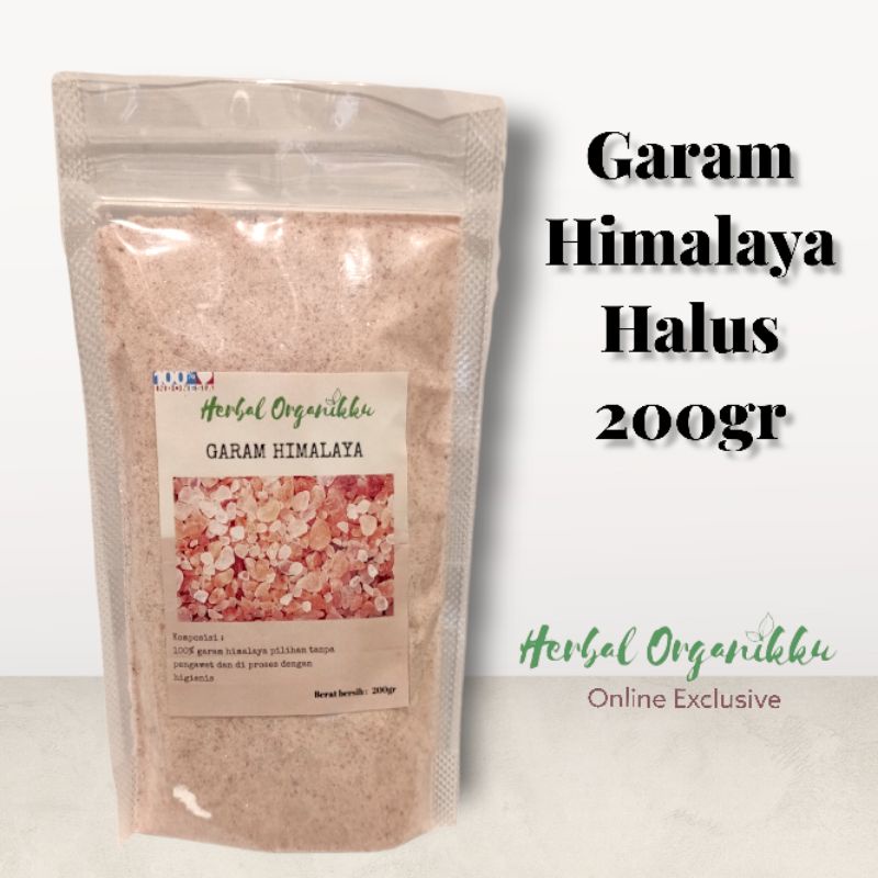 Jual Garam Himalaya Halus / Sangat Halus 100 & 200gr | Himalayan Pink ...