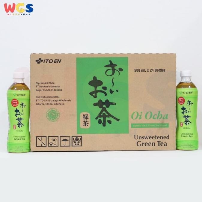 Jual ItoEn - Ito En Japanese Green Tea 500 ml / Dus | Shopee Indonesia