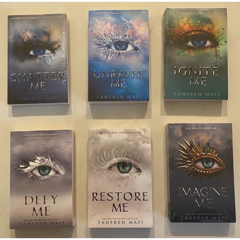 Jual (New+English+ORIGINAL) Shatter Me Unravel Me Ignite Me Defy Me ...
