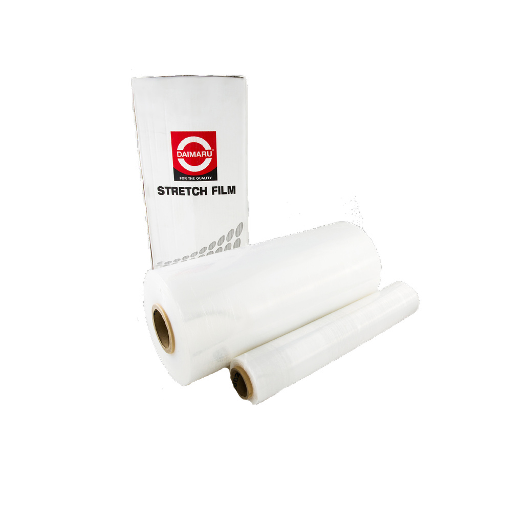 Jual PLASTIK PEMBUNGKUS / PLASTIK WRAP / DAIMARU Stretch Film Mikron ...