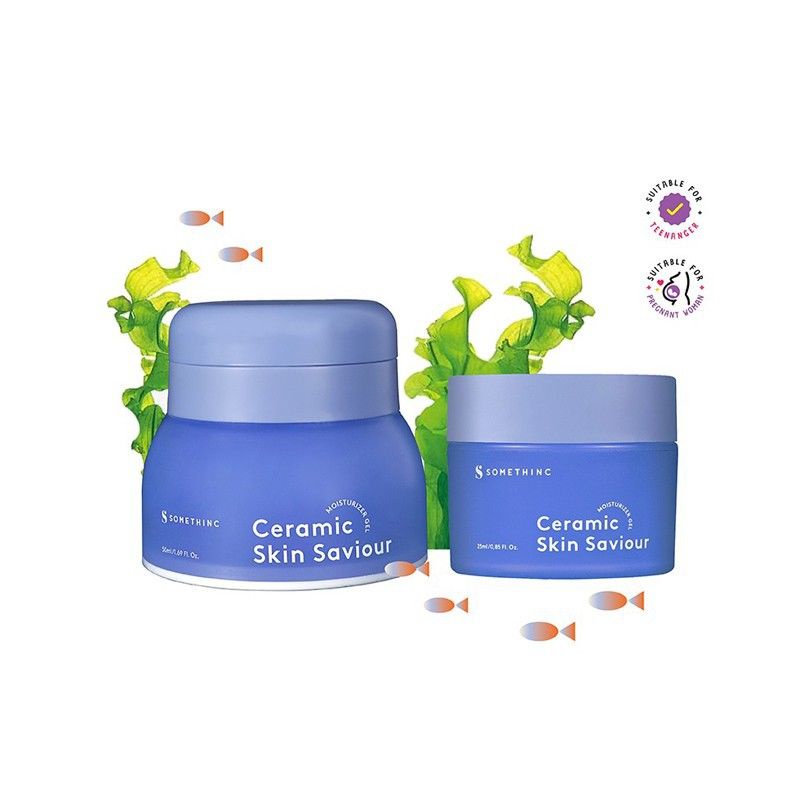 Jual SOMETHINC Ceramic Skin Saviour Moisturizer Gel 25 Ml | Shopee ...