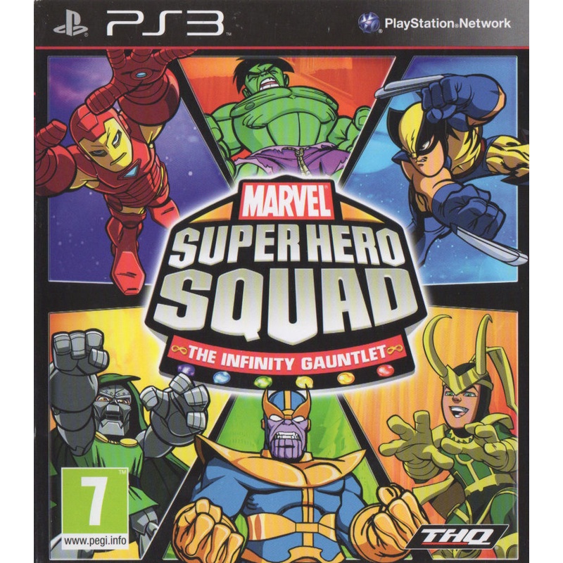 Jual DVD Kaset Game PS3 CFW PKG Multiman HEN Marvel Super Hero Squad ...