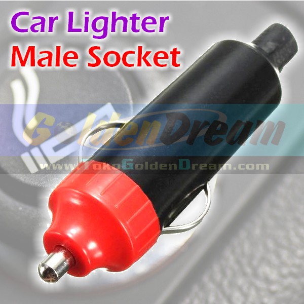 Jual Soket Jantan Car Lighter Cigarette Male Socket Cok Steker Rokok ...