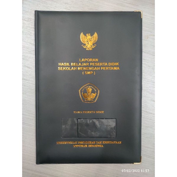 Jual READY STOCK!!! Bisa Beli 1 Pcs Saja. Sampul Raport SMP Umum Isi 20 ...
