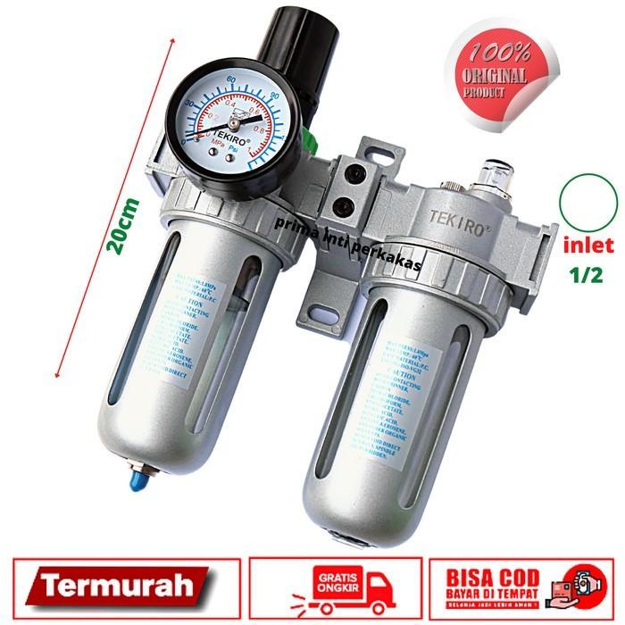 Jual Tekiro Double Air Filter Regulator - Filter Udara Kompresor ...