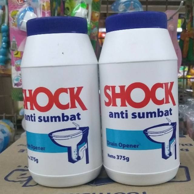 Jual SHOCK ANTI SUMBAT BOTOL 375 GR ANTI SUMBAT WASHTAFEL WC | Shopee ...